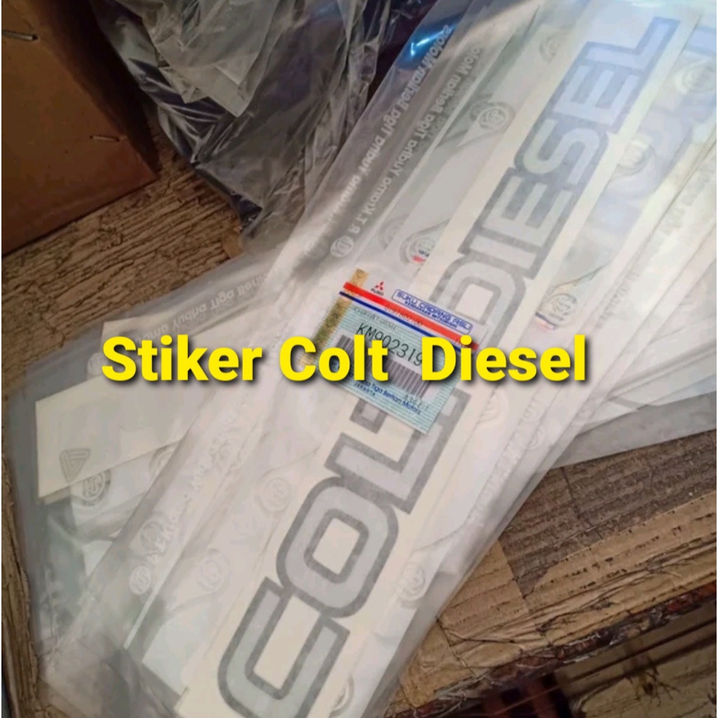 Jual Stiker,Sticker "Colt Diesel " Fe 07 Turbo ,Ori | Shopee Indonesia