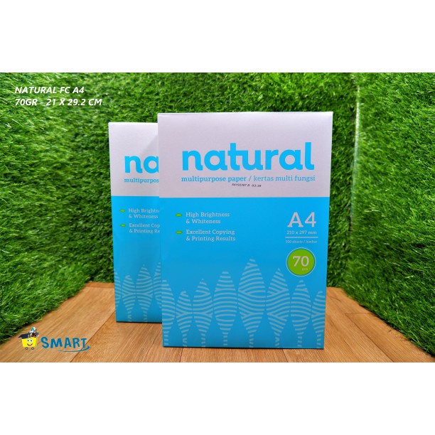 Jual KERTAS HVS NATURAL A4 70 GRAM | Shopee Indonesia