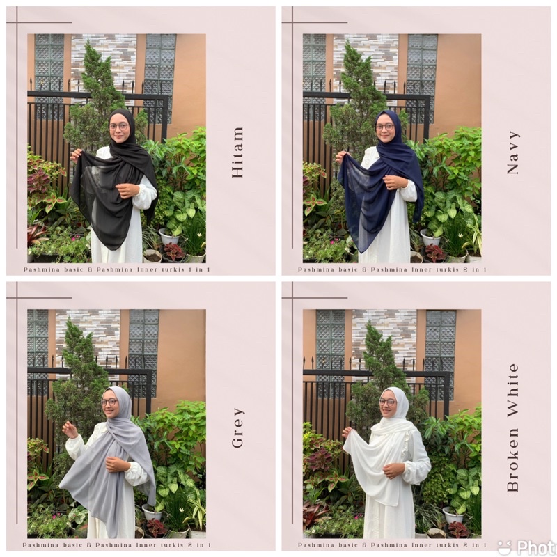 Jual paket usaha pashmina basic ceruty babydoll premium free label ...