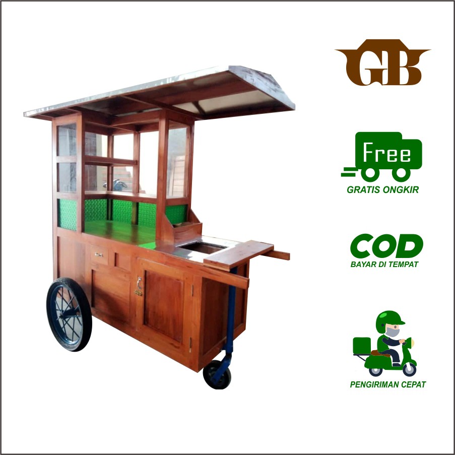 Jual Gerobak bakmi jawa / rombong bakmi jawa / gerobak bakmi jawa ...