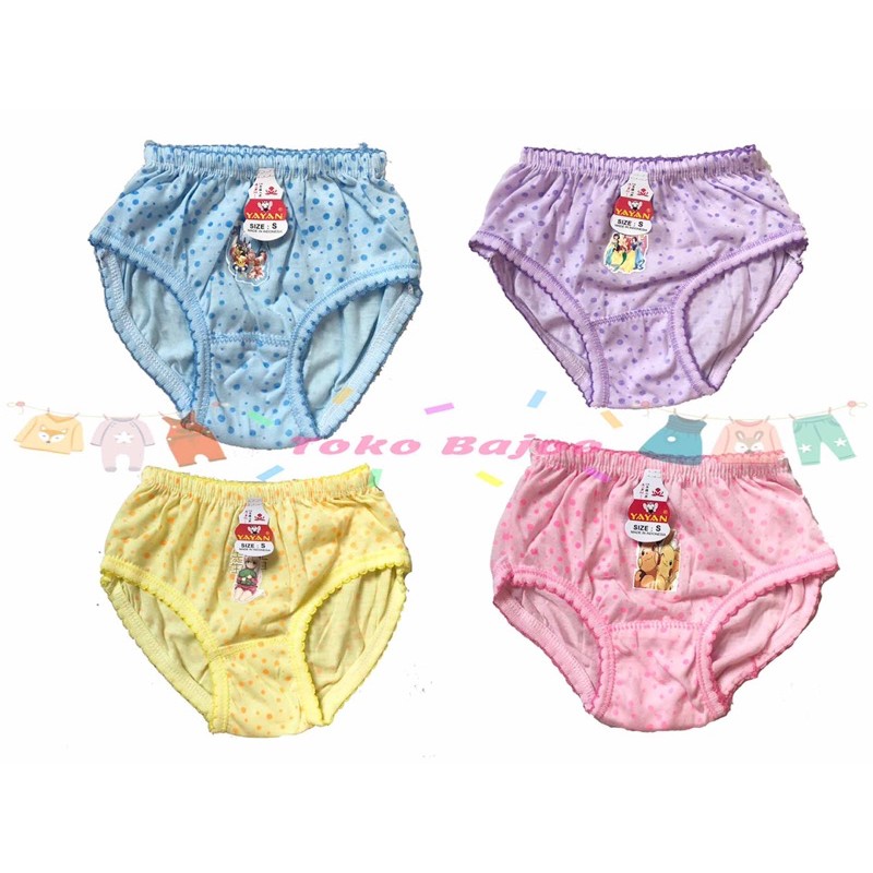 Jual Celana dalam Anak-anak 1-5 tahun / LUCU / KARAKTER / CD SABLON ...