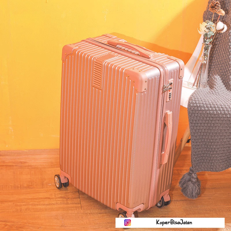 Jual Koper 24 Inch Import Bagasi Rosegold 20 Inchi 22 In Matte Anti ...