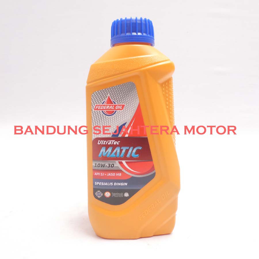 Jual Oli Motor Matic Federal Supreme Flick Orange 10-30W 0.8Ltr / Oli ...