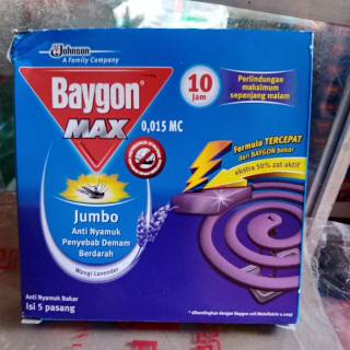 Jual Baygon Bakar Max Jumbo Isi 5 pasang | Shopee Indonesia