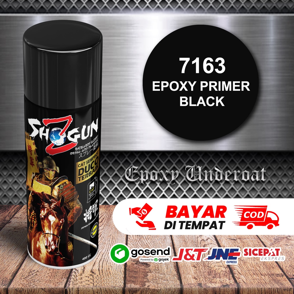 Jual Cat Semprot Shogun Z Epoxy Primer Black 7163 - Cat Epoksi Poksi ...