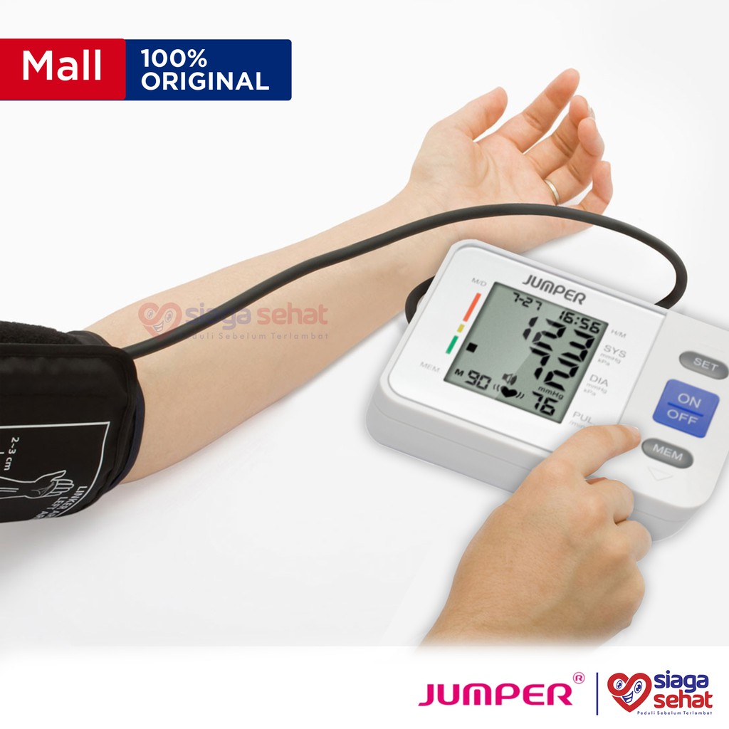 Tensimeter Digital - Alat Tensi Darah Digital Jumper 900A | Shopee ...