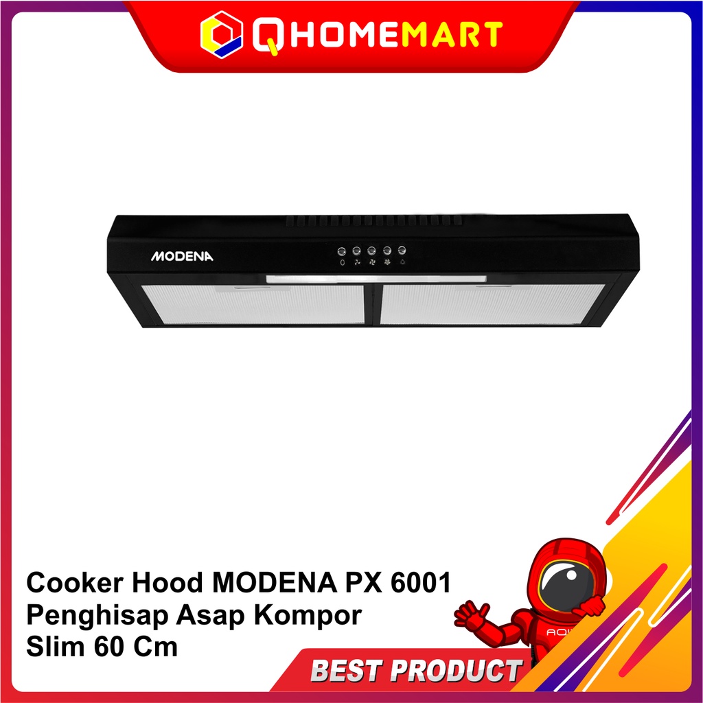 Jual Cooker Hood MODENA PX 6001 Penghisap Asap Kompor Slim 60 Cm | Shopee Indonesia