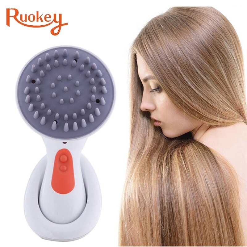 Jual PRODUK IMPORT Electric Head Scalp Massager Comb Waterproof ...