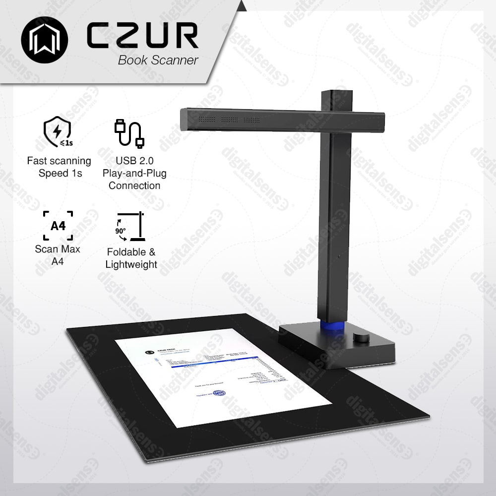 Jual Scanner Buku Czur Shine 800 Pro - 1 Detik A4 Indonesia|Shopee ...