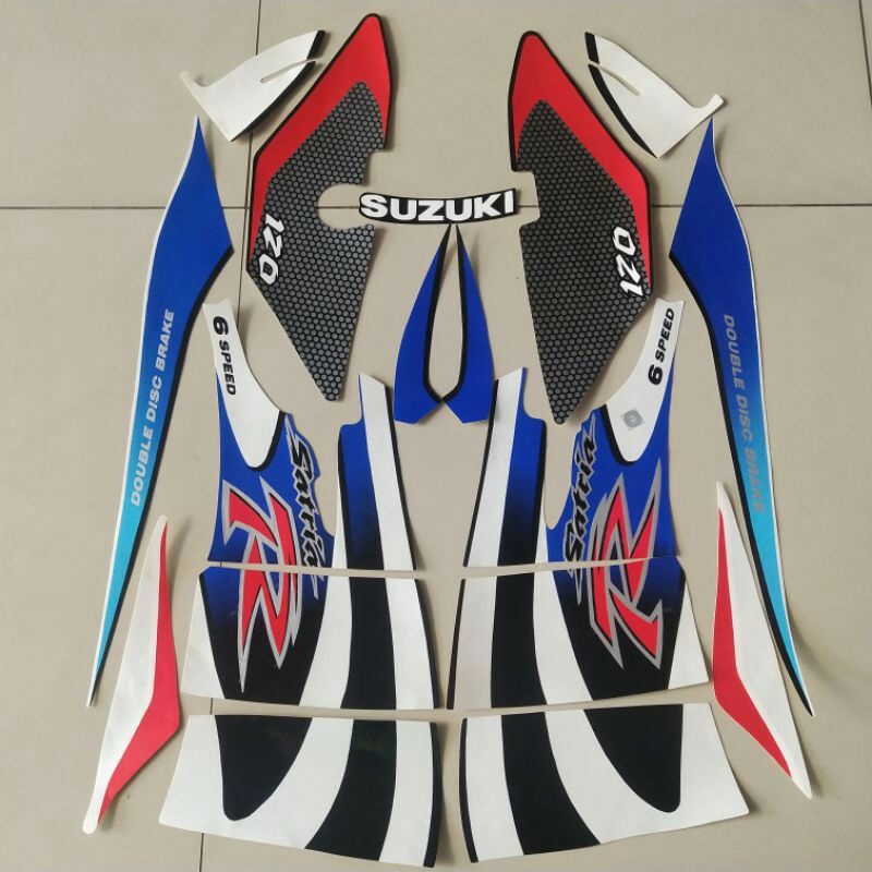Jual Striping Satria lumba Sticker Suzuki Satria Lumba Sticker Satria ...