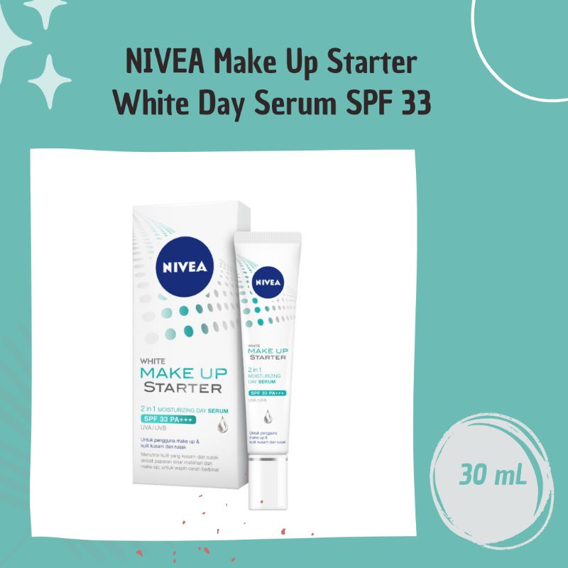 Jual Nivea Make Up Starter White Day Serum SPF 33 (Stok terbatas ...