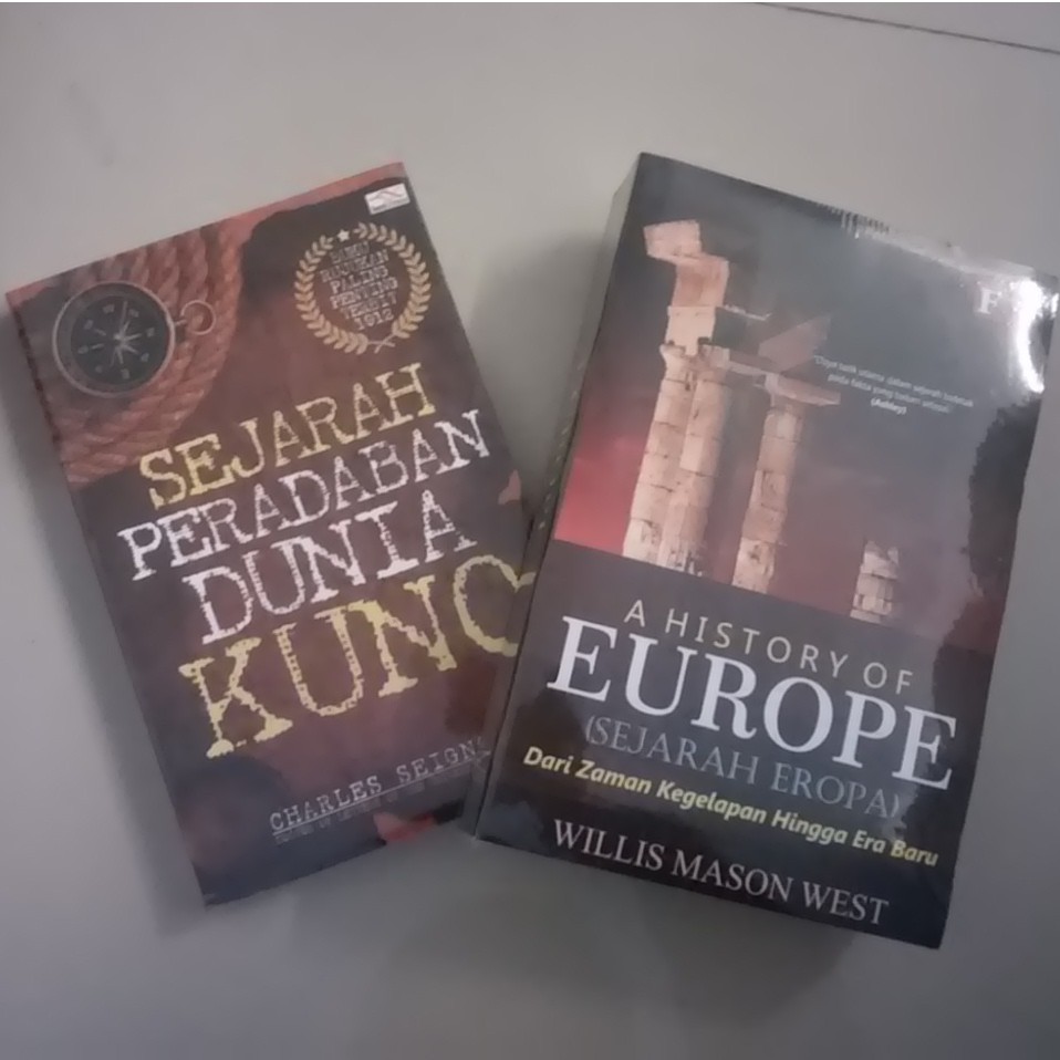 Jual Paket Buku Sejarah : Sejarah Peradaban Kuno dan Sejarah Eropa ...