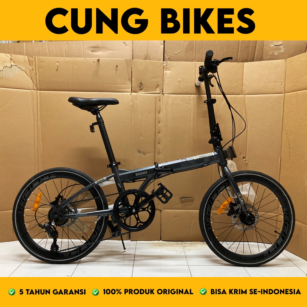 Jual Sepeda Lipat 20 Inch 451 Element FOLD X 8 Speed Rem hydraulic new ...