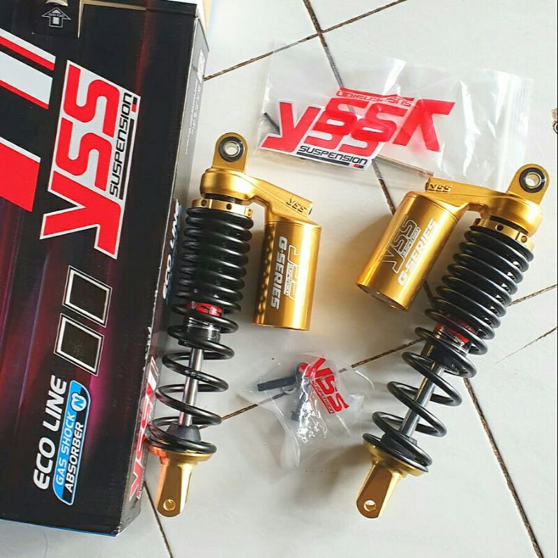 Jual Shockbreaker all New NMAX 155 YSS Twin Shock G-Series Gold Edition ...