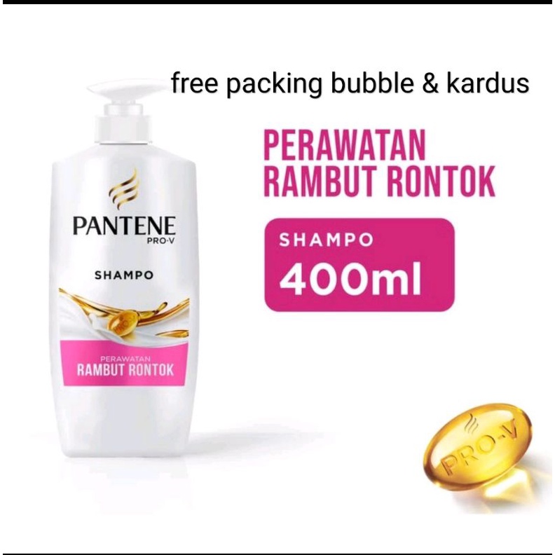 Jual shampo Pantene hairfall rambut rontok & anti ketombe 400ml ...