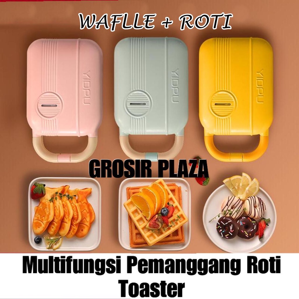 Jual Multifungsi Pemanggang Roti Toaster / Sandwich Toaster / Mini ...