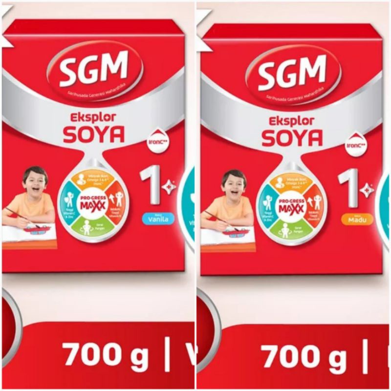 Jual SGM Soya 1+ 700 Gram (Vanila / Madu) | Shopee Indonesia