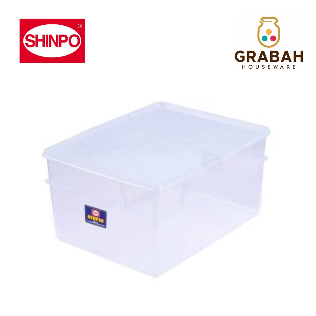 Jual Shinpo Storage Kotak Serbaguna Plastik Oyatsu 15 Liter | Shopee ...