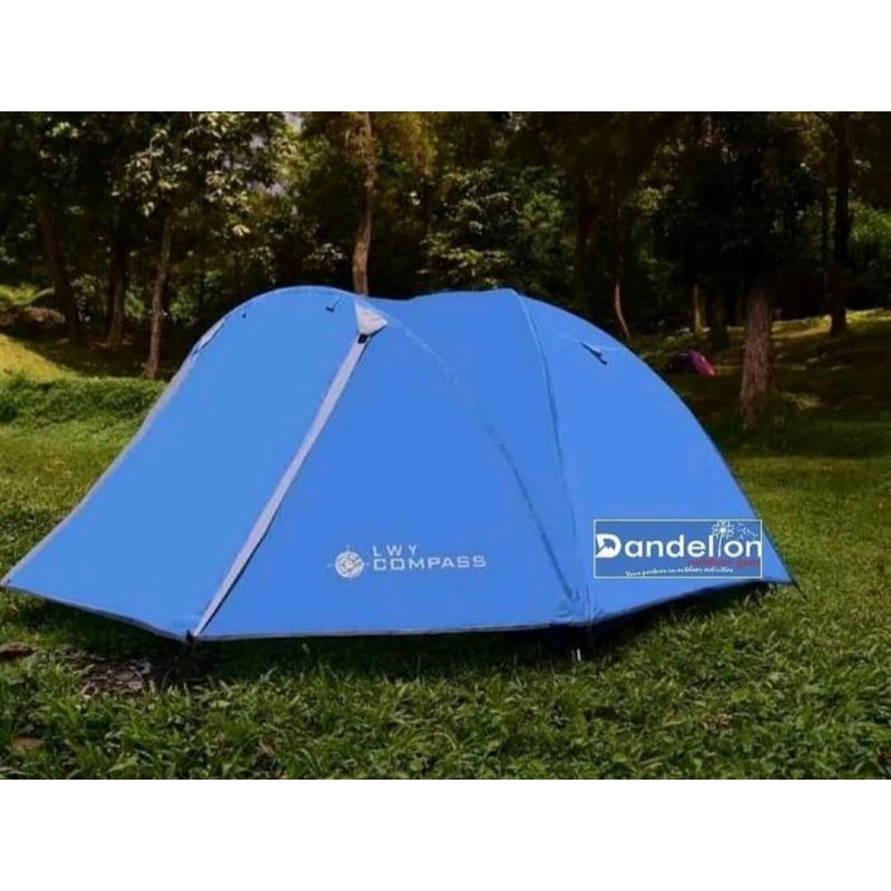 Jual tenda Compass lwy kap 4 alas terpal / tenda camping / tenda ...