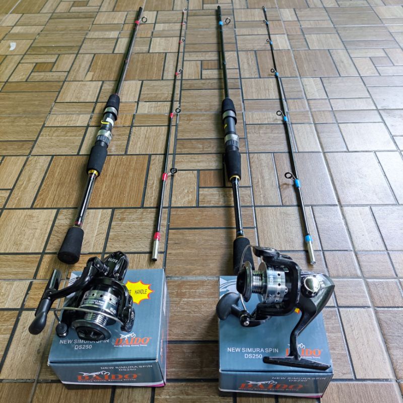 Jual Set Joran Kolam - Joran Kujira Fiber 8-17lb 150cm, 165cm, 180cm ...