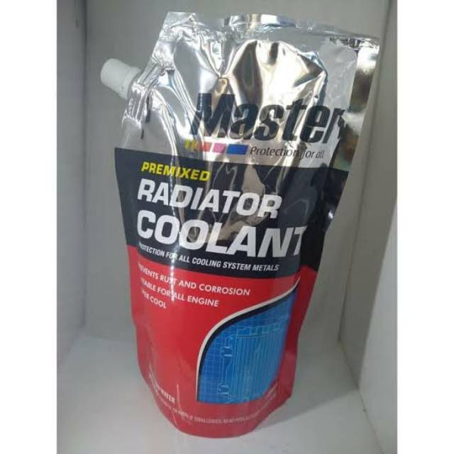 Jual Air Radiator Master Coolant 1 Liter Indonesia|Shopee Indonesia