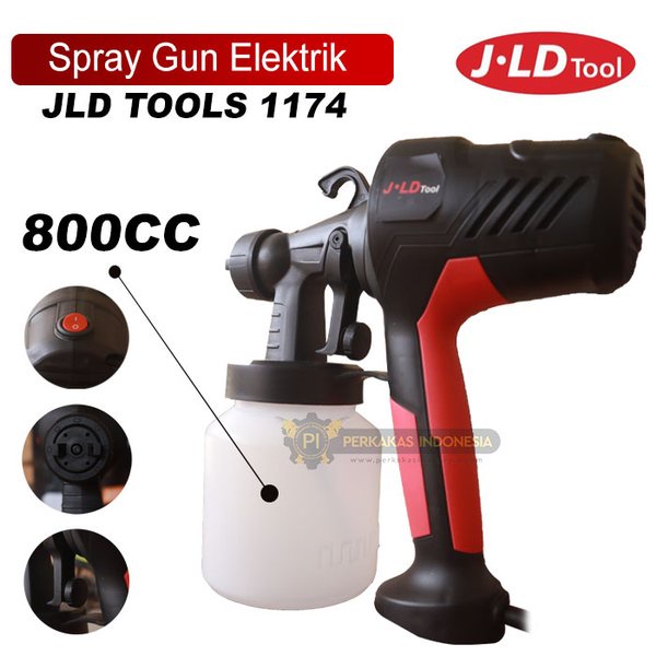 Jual Spray Gun JLD SET 800CC Mesin Semprot Cat Elektrik Electric Paint ...
