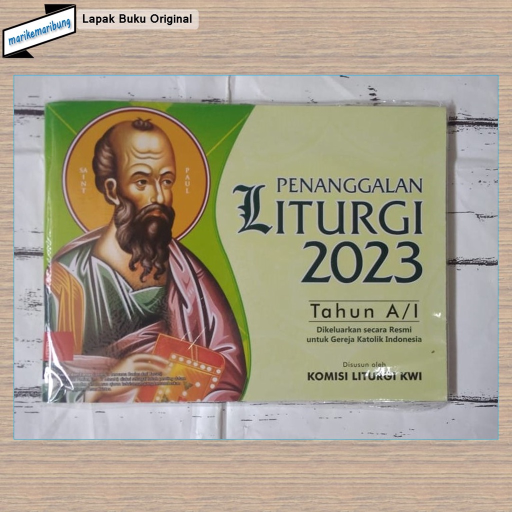 Jual Buku Penanggalan Liturgi 2023 Tahun A/I | Shopee Indonesia
