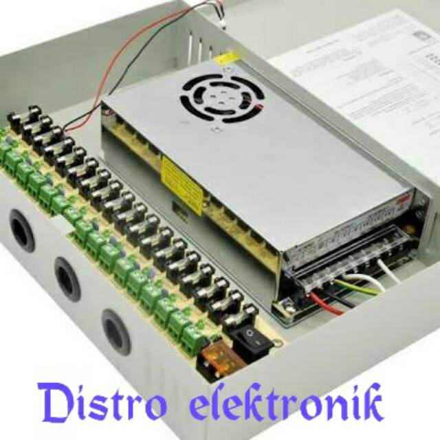 Jual Power Supply Cctv Sentral Box 12V 20A Sentral Box | Shopee Indonesia