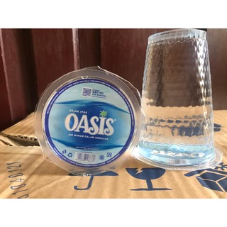 Jual Oasis Air Mineral Gelas - Air Minum Kemasan Gelas 240 ml isi 48 ...