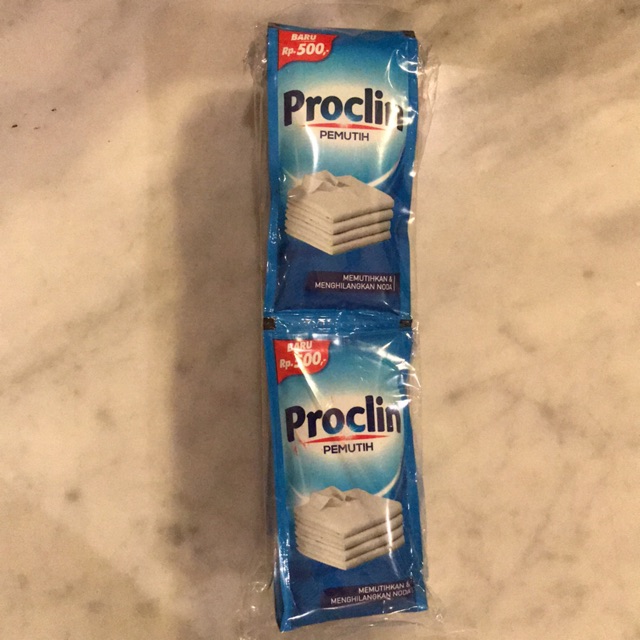 Jual Proclin Sachet 30 ml (1 pak isi 12 Sachet) | Shopee Indonesia