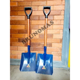 Jual SEKOP BIRU GAGANG KAYU - SKROP PASIR PLAT BESI BAJA TEBAL ...