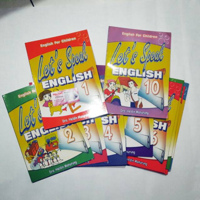 Jual English for Children Lets Speak English - Buku Inggris untuk Anak - Kesainblank | Shopee ...