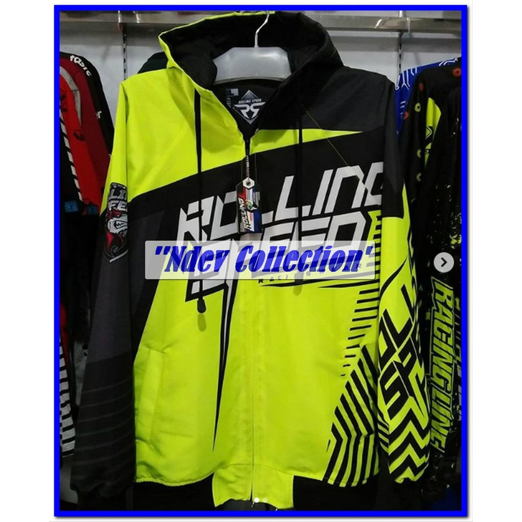 Jual Jaket Racing Line Desain Custom B | Shopee Indonesia