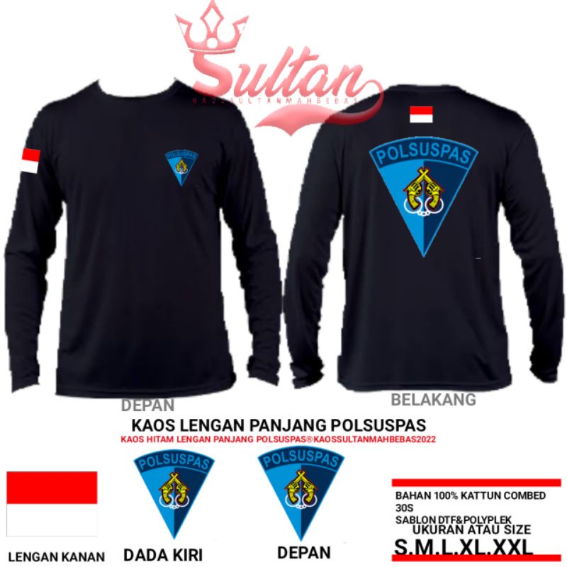 Jual KAOS POLSUSPAS LOGO/BAJU POLSUSPAS LOGO | Shopee Indonesia