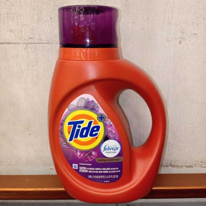 Jual tide laundry detergent liquid spring & renewal 37 oz (1.49L ...