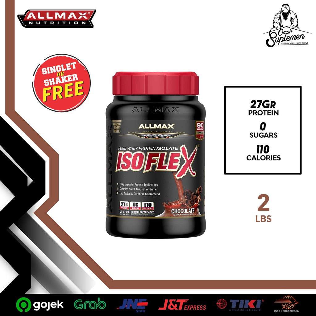 Jual Allmax Isoflex 2lbs Whey Protein Isolate Isoflex allmax 2 lbs ...