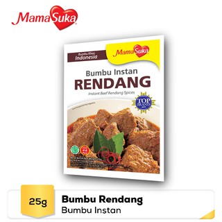 Jual MamaSuka - Bumbu Rendang Instan 25 gr sachet sacet grosirbumbu ...