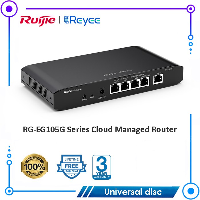 Jual Ruijie Reyee RG-EG105G Series Cloud Managed Router | Shopee Indonesia