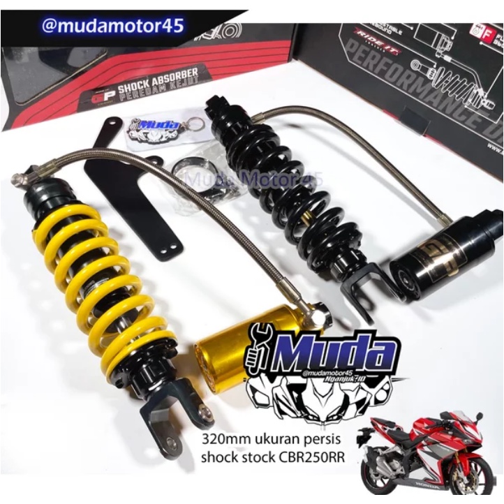Jual SHOCK BREAKER CBR250RR RIDE IT GP PRO ADJUSTABLE PRELOAD CLICK ...