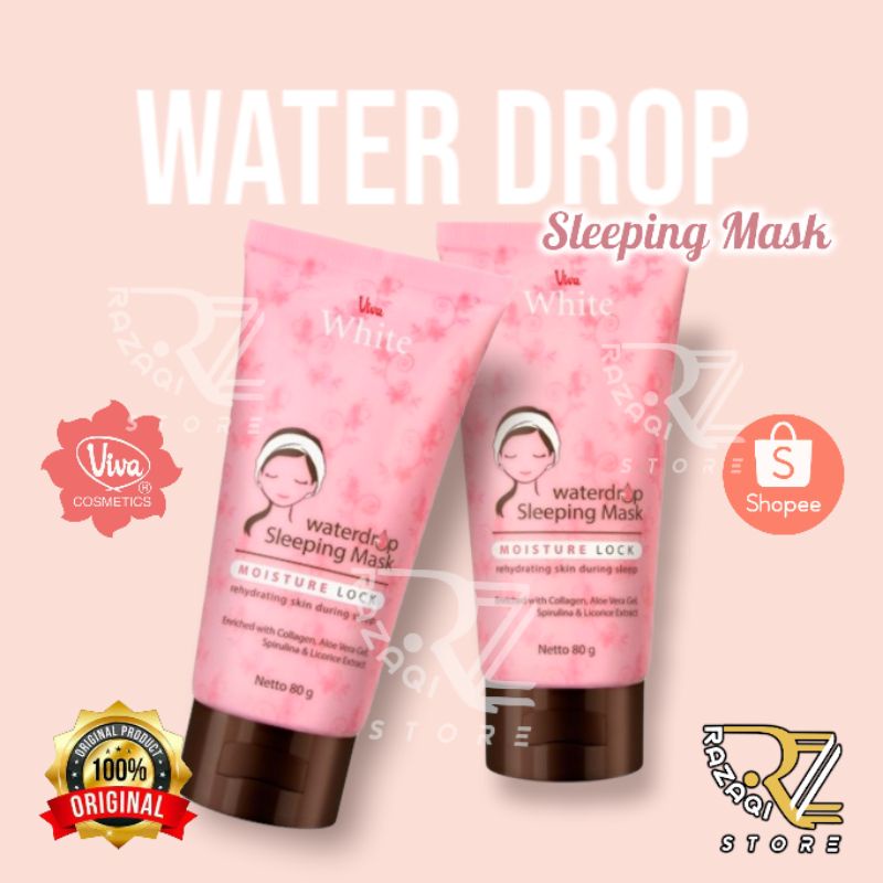 Jual Viva White Waterdrop Sleeping Mask | Shopee Indonesia