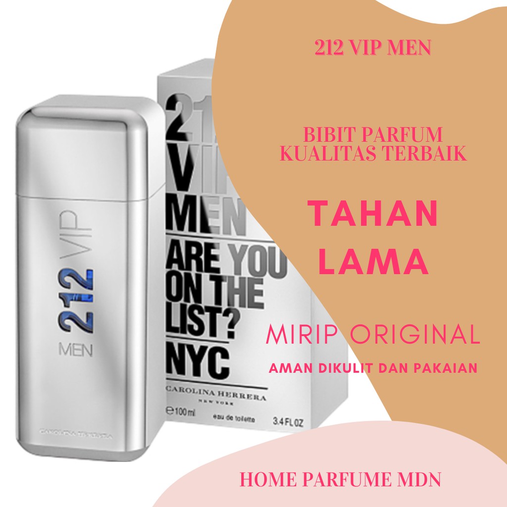 Jual 212 VIP MAN /Bibit Parfum/Parfume (Large) | Shopee Indonesia