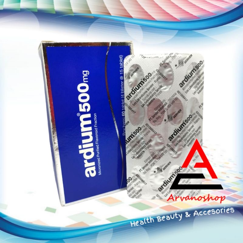 Jual ARDIUM 500 MG 1 BLISTER 15 KAPLET (ED= 2/2026) | Shopee Indonesia