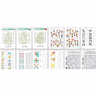 Jual Concentration Book - Worksheet Latihan Fokus dan Konsentrasi Anak ...