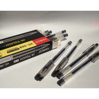 Jual pulpen hi tech vanco paling murah Hitam biru merah | Shopee Indonesia