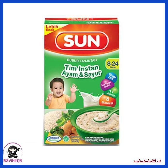 Jual SEREAL-BUBUR-BAYI- SUN BUBUR INSTAN TIM AYAM SAYUR 8 TO 24 BULAN ...