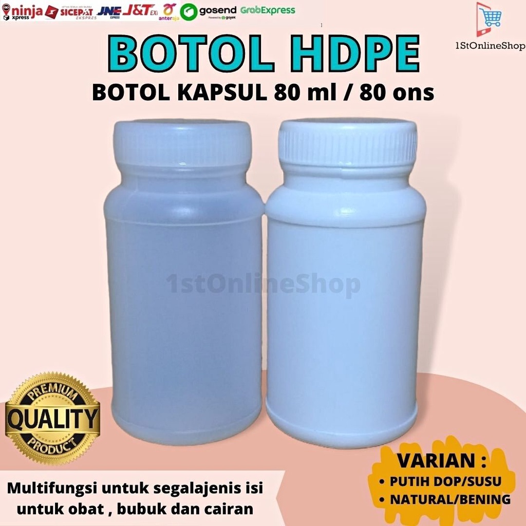 Jual BOTOL HDPE KAPSUL OBAT 80 ONS / BOTOL KAPSUL / BOTOL OBAT | Shopee ... Jual BOTOL HDPE KAPSUL OBAT 80 ONS / BOTOL KAPSUL / BOTOL OBAT | Shopee ...