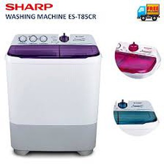 Jual MESIN CUCI SHARP WASHING MACHINE ES-T85CR PK/ ES-T85CR PK [2 ...