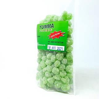 YUMMA PERMEN KAYU PUTIH 250gr | MINYAK CANDY MANIS KERAS RASA BUAH ...