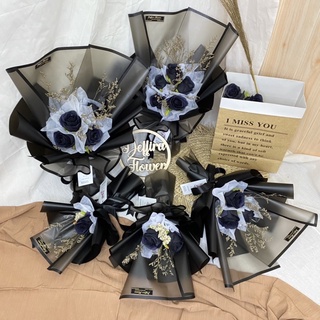 Jual Buket bunga artificial/buket bunga kering/buket wisuda/single rose ...