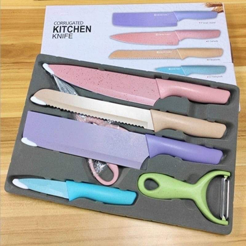 Jual pisau jerami pisau sultan pisau warna set dus besar | Shopee Indonesia